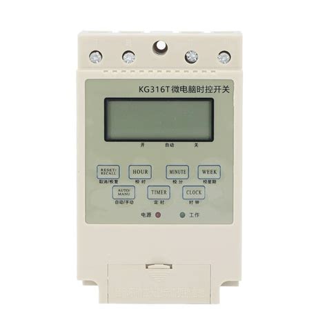 Microcomputer Time Control Switchprogrammable Digital Time Switch