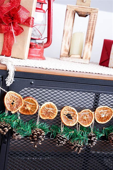 DIY Dried Orange Garland DIY Crafts