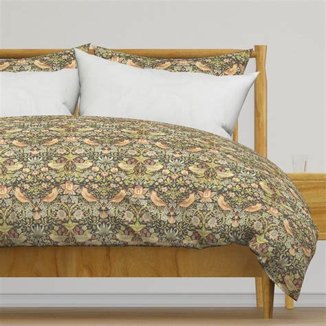 William Morris ~ Strawberry Thief Duvet Cover Spoonflower