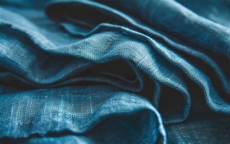 Premium Photo Abstract Background Blue Fabric Folded No Text Ar 85 Iw