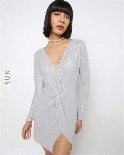 Buy Metallic Bodycon Dress Online At Best Prices In India Jiomart