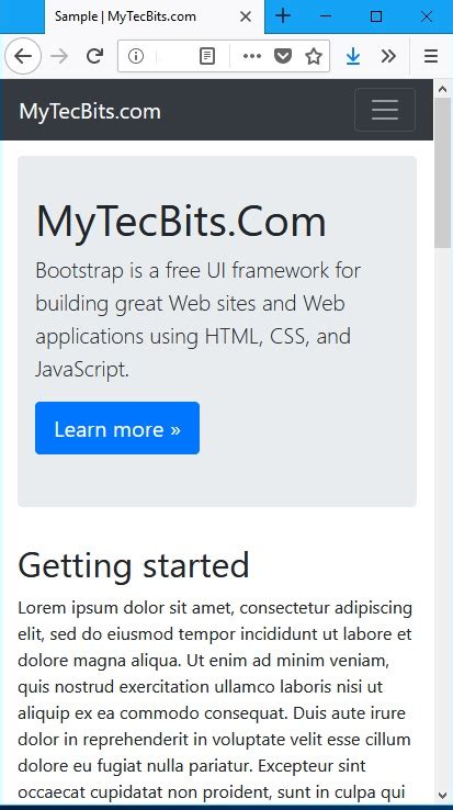 How To Add Bootstrap In Aspnet Mvc And Web Forms My Tec Bits