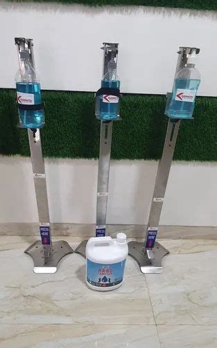 SS Sanitizer Stand At Rs Safehands Auto Hand Sanitizer In Chennai ID