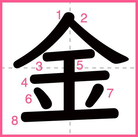 金 書き順の検索結果 Yahoo きっず検索