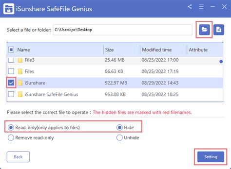 Password Protect File And Folder With SafeFile Genius