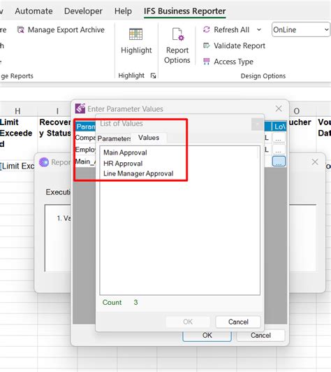 Not Showing Lov For A Custom Field Used As A Parameter In Br Report