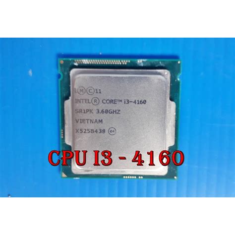 Cpu ซีพียู Intel Core I3 4160 37 Ghz Lga 1150 สินค้ามือสอง รับ