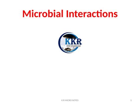 Microbial Interactions Protocooperation Synergism Pptx