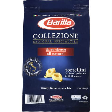 Barilla Tortellini Pasta Three Cheese 340g Woolworths