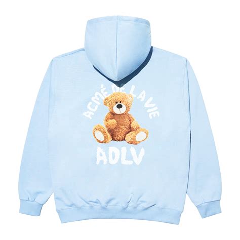 Adlv Teddy Bear Doll Hoodie Sky Blue Hm8store