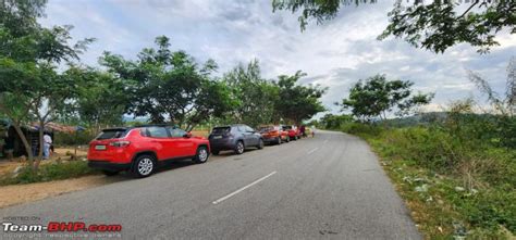 Drive To Kolli Hills With Friends 3x Jeep Compass And A Kia Seltos