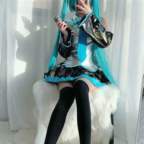Ropa De Actuaci N De Personajes De Anime Hatsune Miku Ropa De Cosplay