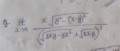 How To Solve This Limits Question R Calculus