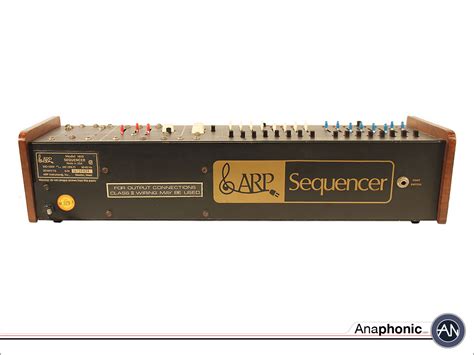 Arp Sequencer Mki Anaphonic® Selected Music Instruments