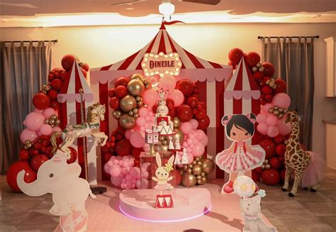 Circus Themed Birthday Party