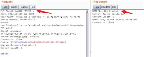 Tomcat Put文件上传漏洞cve 2017 12615 Clown B 博客园