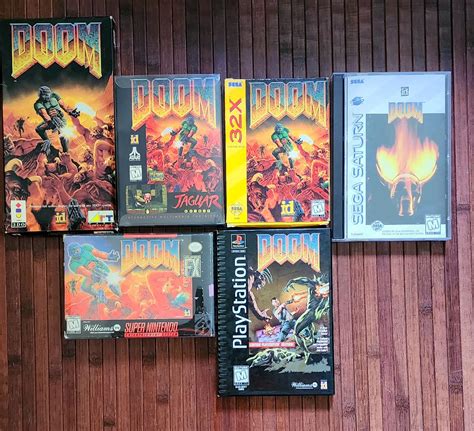 My Orginal Doom Console Port Collection R Gamecollecting