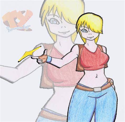Shazza The Digo Human By Descaiger On Deviantart