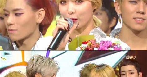 뮤뱅 트러블메이커 김재중 제치고 1위 음악방송 접수