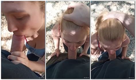 Coroa Loira Safada Mamando Rola Grossa No Mato Cnn Amador