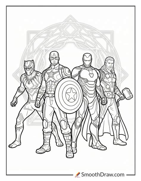 30 Marvels Black Panther Coloring Pages All Free To Print