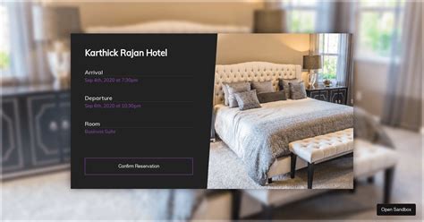 Karthicktam 100 Hotel Reservation Design Codesandbox