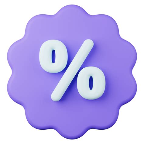 Shopping Price Tag Discount Coupon With Percent Symbol Online Shopping