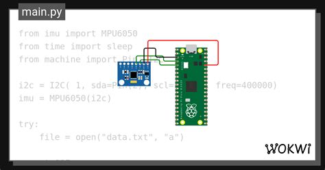 Pico Activity 6 Accelerometer Wokwi Esp32 Stm32 Arduino Simulator
