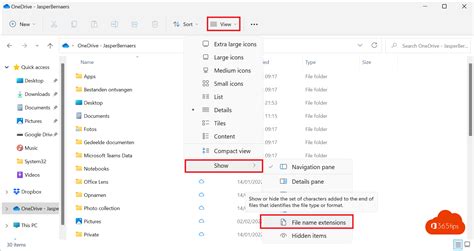 windows file explorer show file extensions at carmel rash blog