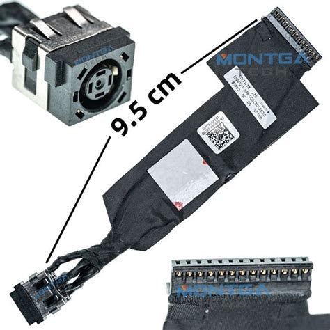 Dc In Cable For Laptop Dell G15 5510 Socket Plug Charging Port Power Jack