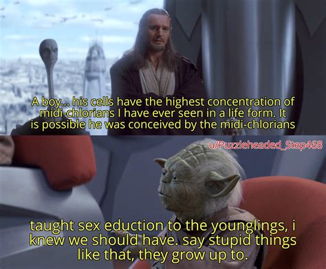 Making A Meme Out Of Every Line In The Phantom Menace Part 713 R