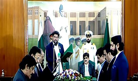 Sindh Cabinet Reshuffle New Ministers And Portfolio Assignments