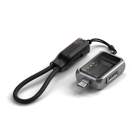 Satechi Usb C Mini Nvme Ssd Enclosure Space Grey Macgear New Zealand