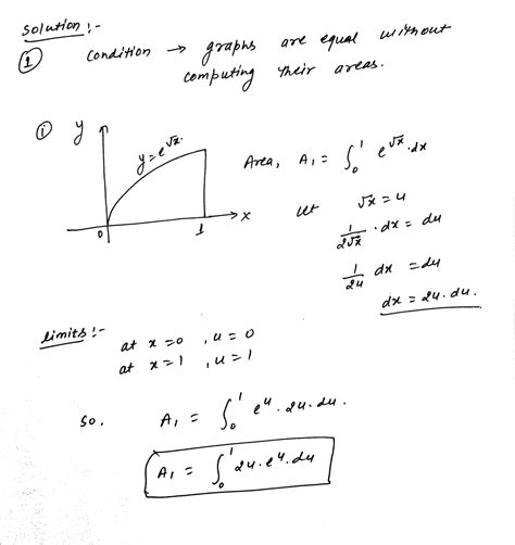 [solved] 1 explain why the areas for each of the following graphs are