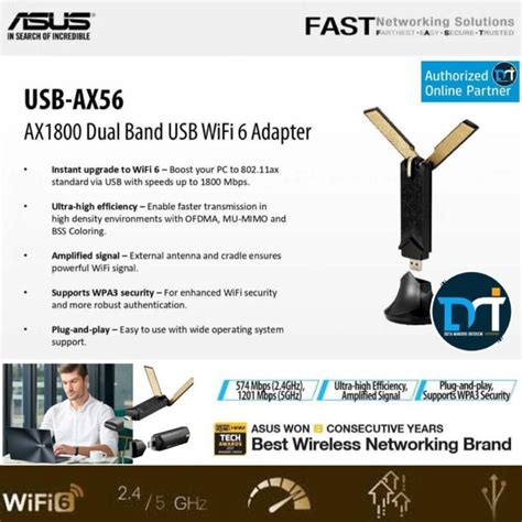 Jual Asus Usb Ax Dual Band Ax Usb Wifi Adapter I Ax Jakarta Pusat Duta Mandiri
