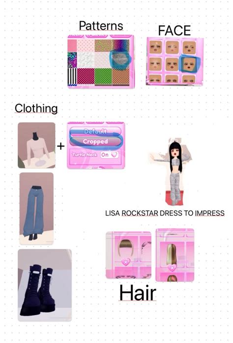 Lisa Rockstar Dress To Impress In 2024 Dress To Impress Dress Rockstar