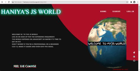 Create Websites Using Html Css And Js By Haniyafahim Fiverr