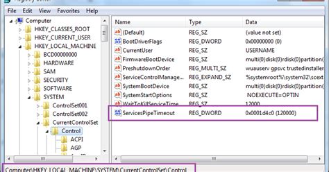 How To Increase Windows Service Startup Timeout Period
