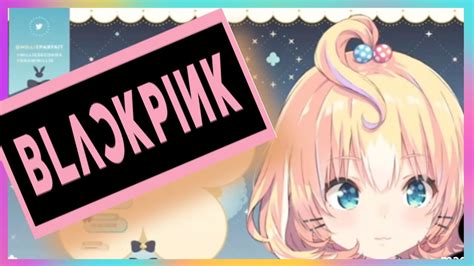 Millie Dont Know About K Pop Blackpink Nijisanjien Youtube