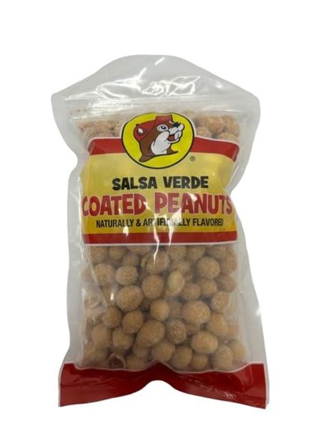 Buc Ees Salted Sweet And Spicy Peanuts Coated Organic Dry Roasted Peanuts
