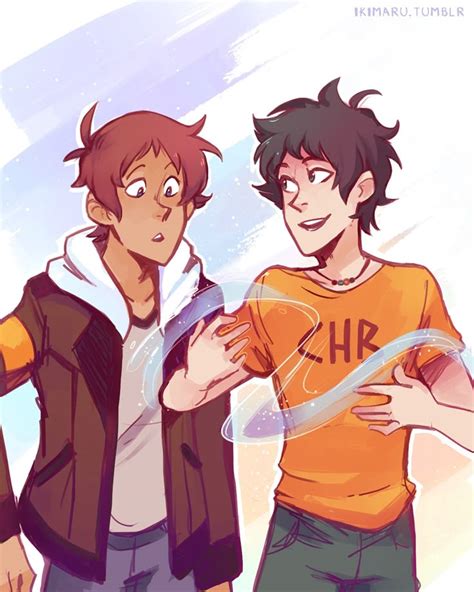 Lance And Percy By Ikimaru Crossover Percy Jackson Crossover Voltron Voltron Legendary Defender