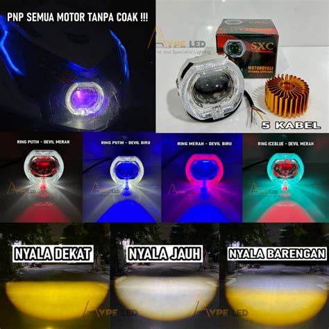 Jual Biled Projie Mini Ala Ala 2 5 Inch Cut Off 30 Watt Pnp Waterproof