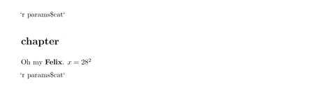 R Accessing Yaml Parameters As Macros Within External Latex Files