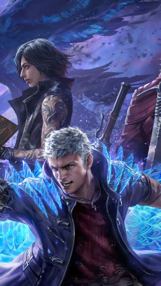 Download Wallpaper Dante Capcom Nero Devil May Cry Devil May Cry 5
