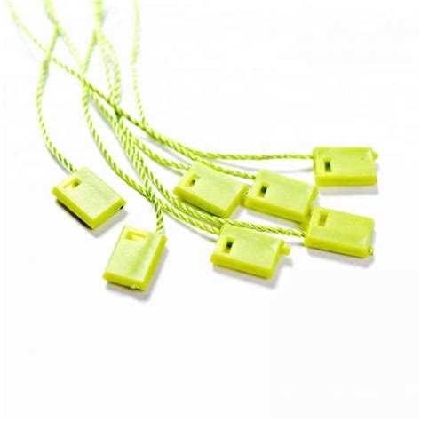 Professional Hang Tag String Snap Lock Seal Tags Loop Fastener