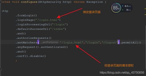 Springsecurity的登录界请求无限循环重定向。在将指向此网址的请求无限循环重定向 Csdn博客