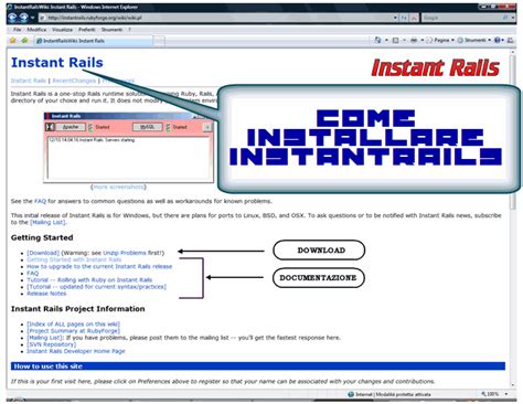 Come Installare Instantrails Artificial Intelligence Learning Center