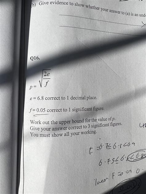 Help With Harder Bounds Questions R Gcse