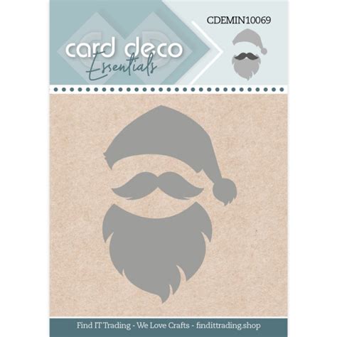 Card Deco Essentials Mini Dies Santa Cdemin10069