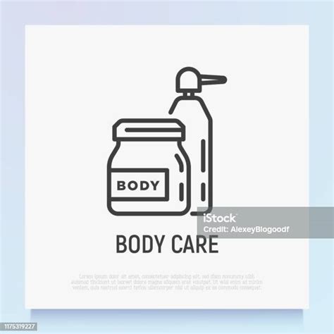 보디 케어 씬 라인 아이콘 디스펜서가있는 유리 항아리와 병에 담긴 미용 트리트먼트 뷰티 숍에 대한 현대 벡터 일러스트레이션